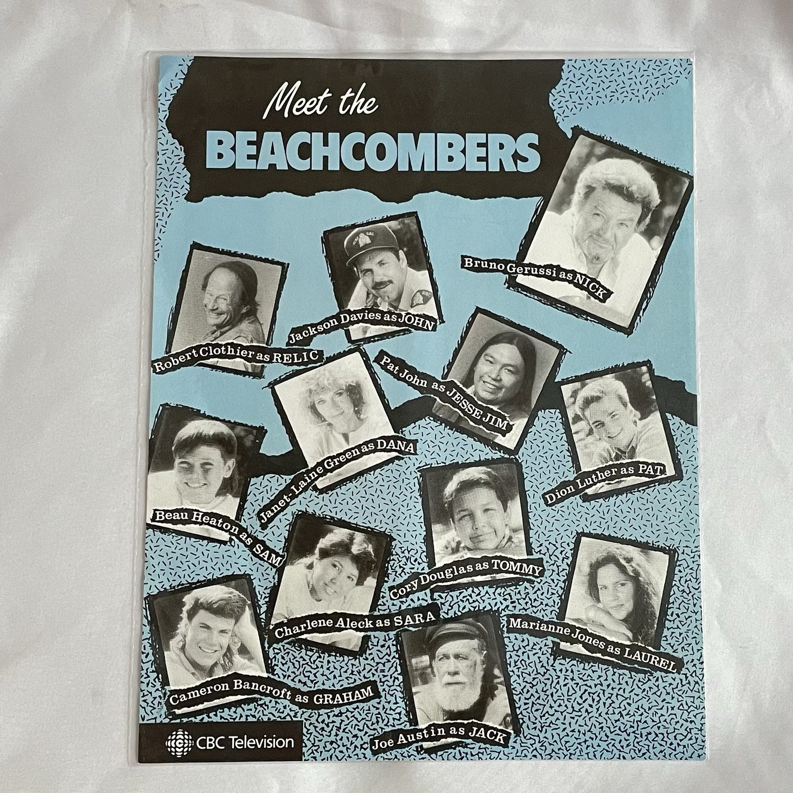 Beachcombers – Promo sheet from late 1980s - SellingThings.ca