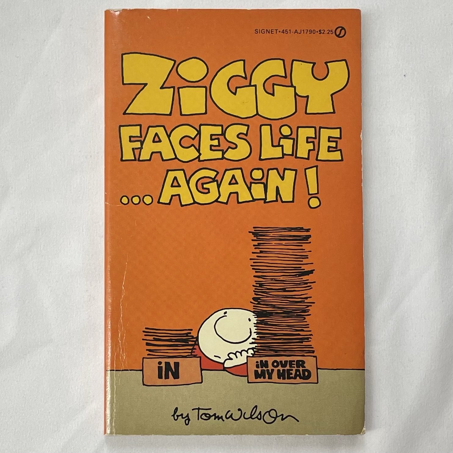 Ziggy Faces Life Again Comic Strip Book 1982 Sellingthings Ca